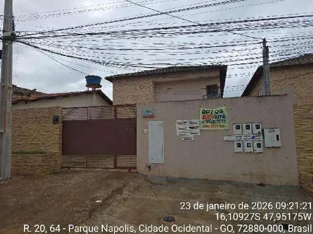 Apartamento para Venda em Cidade Ocidental/GO Parque Nápolis A 2 Quartos