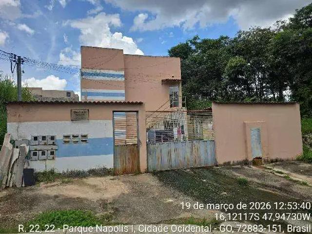 Apartamento para Venda em Cidade Ocidental/GO Parque Nápolis B 2 Quartos
