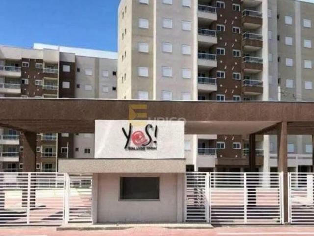 Apartamento para venda em Condominio Yes Ideal Living Jundiaí de 58.00m² com 2 Quartos, 1 Suite e 2