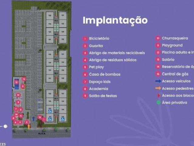 Apartamento para Venda em Contagem, Nacional, 2 dormitórios, 1 banheiro, 1 vaga