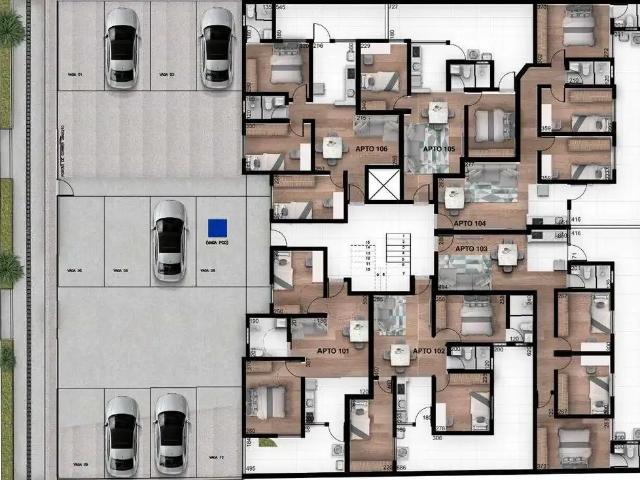 Apartamento para Venda em Contagem/MG Parque Xangri Lá 2 Quartos
