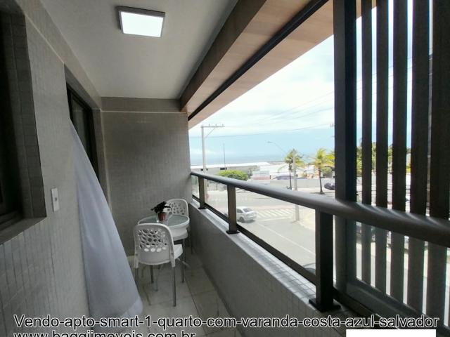 Apartamento para venda em Costa Azul em Salvador Bahia de 26.00m² com 1 Quarto, 1 Suíte e 1 Garagem