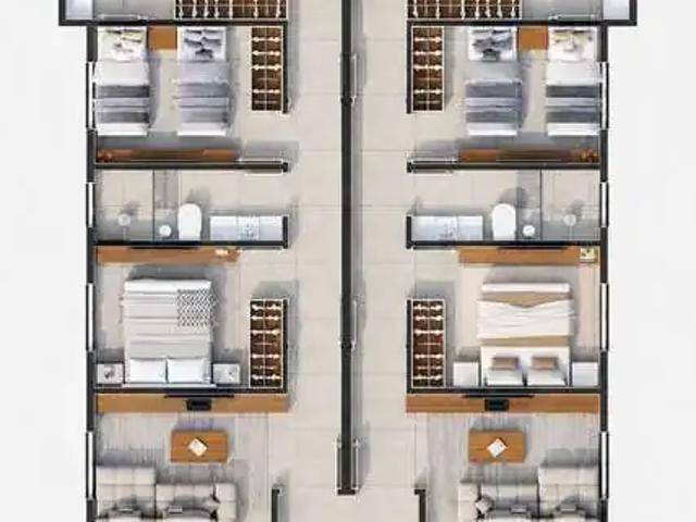 Apartamento para Venda em Coronel Fabriciano/MG Belvedere 3 Quartos