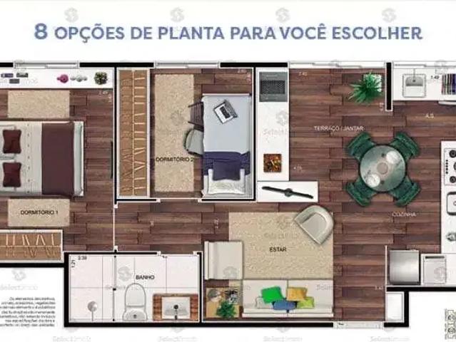 Apartamento para Venda em Diadema/SP Centro 2 Quartos