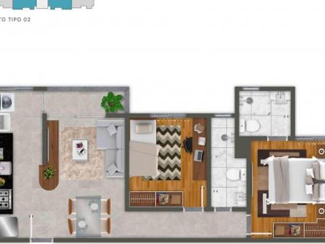 Apartamento para venda em Dom Joaquim, Belo Horizonte