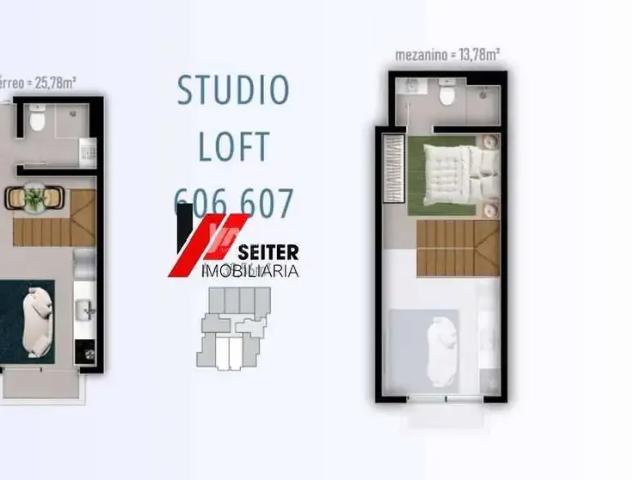 Apartamento para Venda em Florianópolis/SC Trindade 1 Quartos