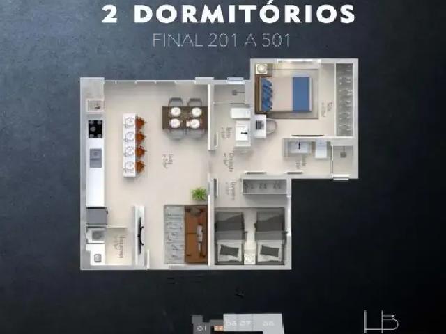 Apartamento para Venda em Florianópolis/SC Trindade 2 Quartos