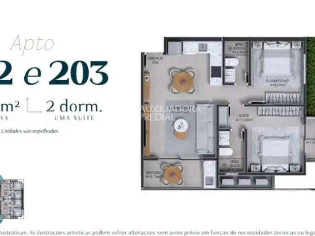 Apartamento para Venda em Florianópolis/SC Campeche 2 Quartos