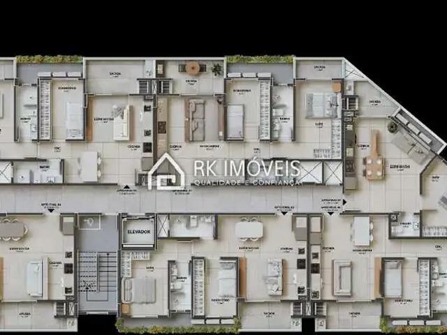 Apartamento para Venda em Florianópolis/SC Cachoeira do Bom Jesus 1 Quartos