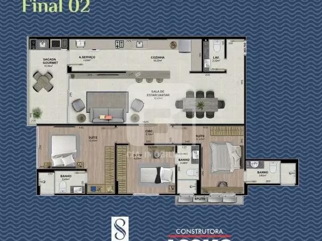 Apartamento para Venda em Florianópolis/SC Capoeiras 3 Quartos