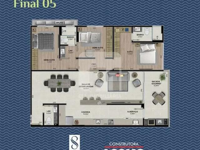 Apartamento para Venda em Florianópolis/SC Capoeiras 3 Quartos