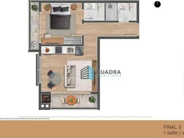 Apartamento para Venda em Florianópolis/SC Centro 1 Quartos
