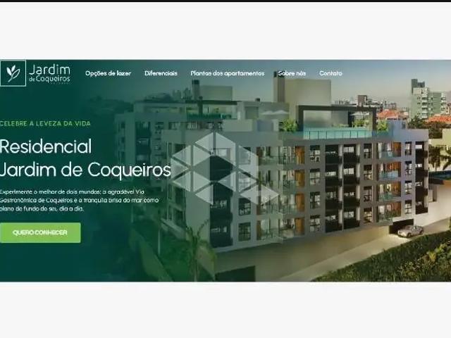 Apartamento para Venda em Florianópolis/SC Coqueiros 2 Quartos