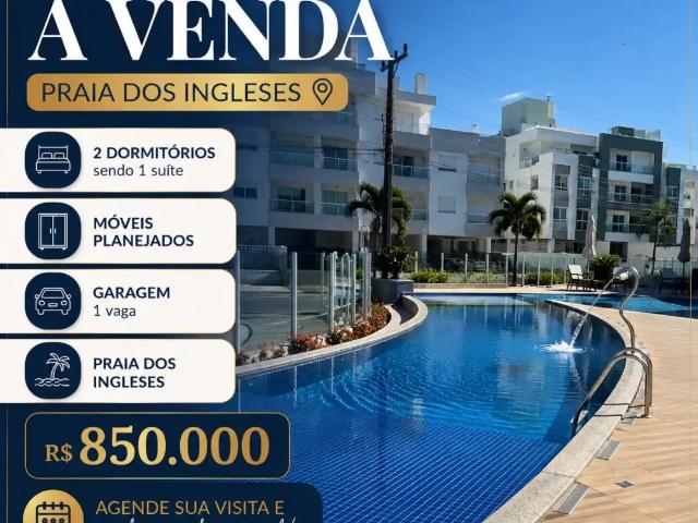 Apartamento para Venda em Florianópolis/SC Ingleses 2 Quartos