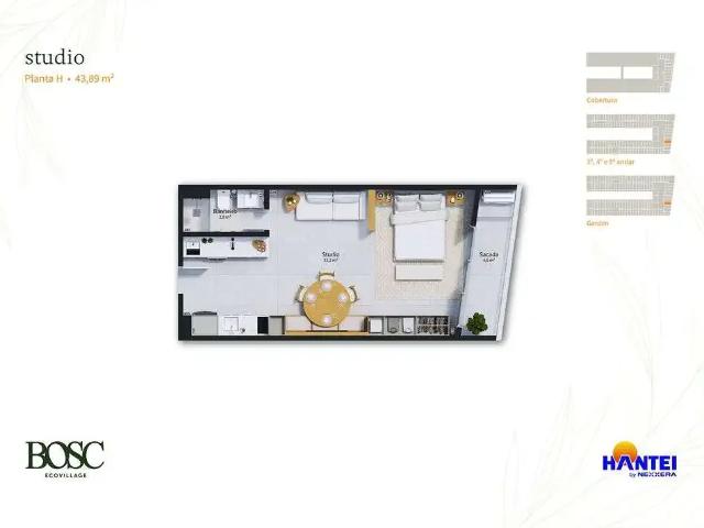 Apartamento para Venda em Florianópolis/SC Saco Grande