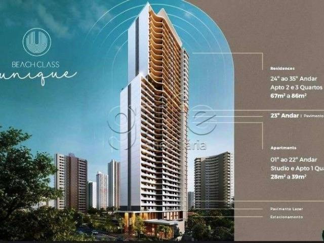 Apartamento para Venda em Fortaleza/CE Meireles 1 Quartos