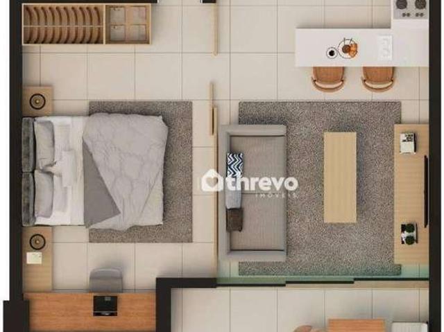 Apartamento para Venda em Fortaleza/CE Meireles 1 Quartos