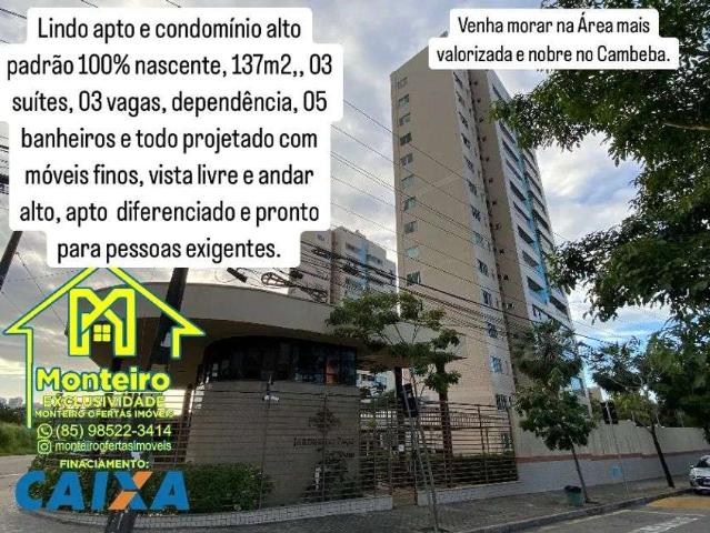 Apartamento para Venda em Fortaleza/CE Cambeba 4 Quartos