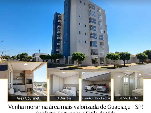Apartamento para Venda em Guapiaçu/SP Jardim Leonor 3 Quartos