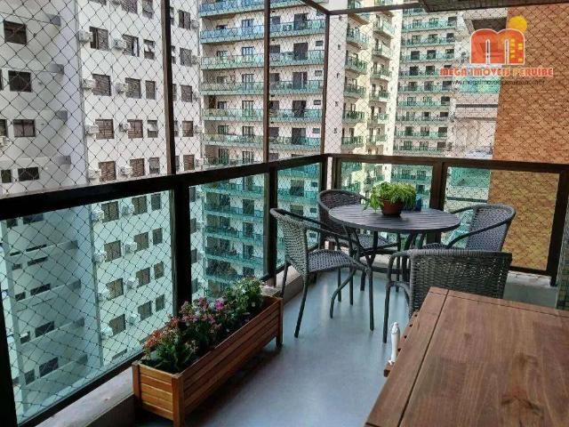 Apartamento para Venda em Guarujá/SP Barra Funda 3 Quartos