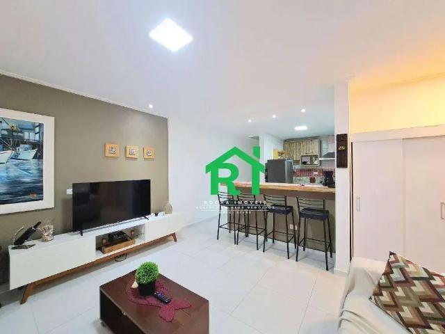 Apartamento para Venda em Guarujá/SP Enseada 1 Quartos