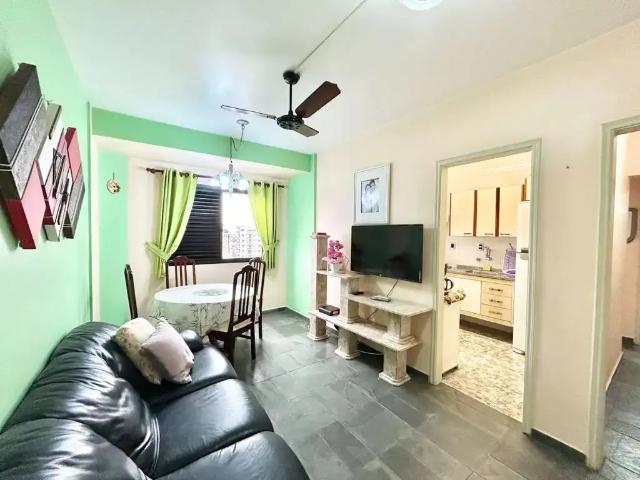 Apartamento para Venda em Guarujá/SP Jardim Astúrias 1 Quartos