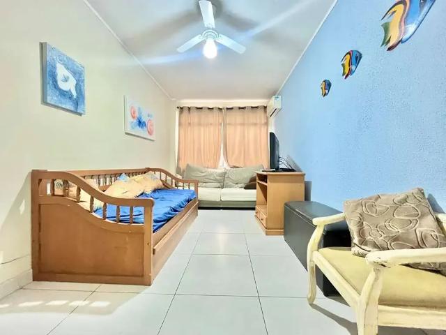 Apartamento para Venda em Guarujá/SP Jardim Astúrias 1 Quartos