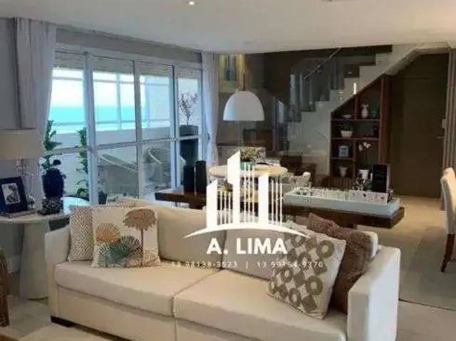 Apartamento para Venda em Guarujá/SP Península 4 Quartos