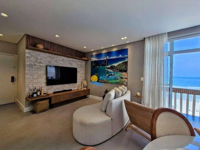 Apartamento para Venda em Guarujá/SP Pitangueiras 3 Quartos