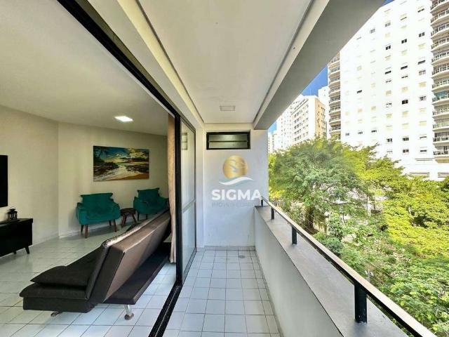 Apartamento para Venda em Guarujá/SP Pitangueiras 3 Quartos