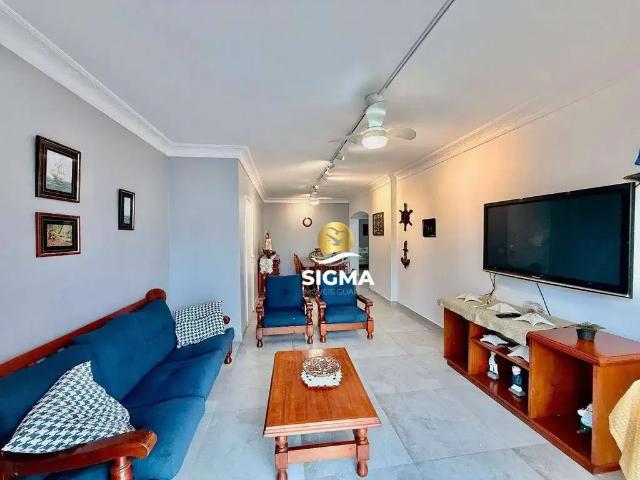 Apartamento para Venda em Guarujá/SP Pitangueiras 3 Quartos