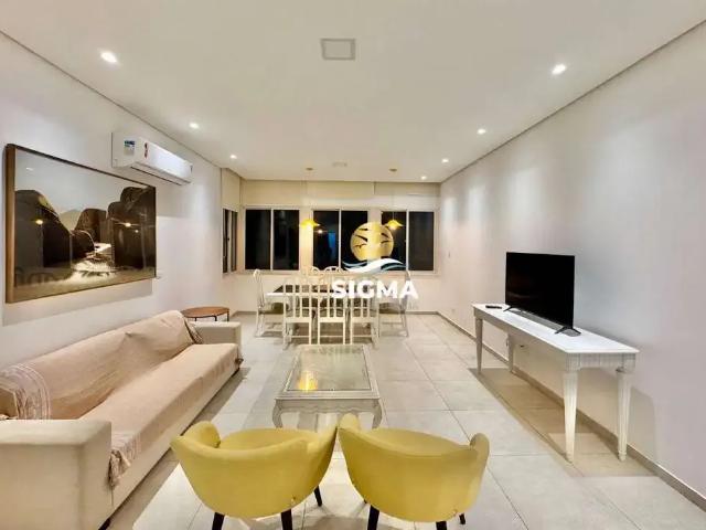 Apartamento para Venda em Guarujá/SP Pitangueiras 3 Quartos