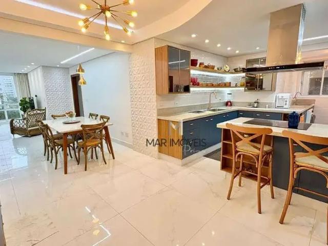 Apartamento para Venda em Guarujá/SP Pitangueiras 3 Quartos