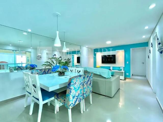 Apartamento para Venda em Guarujá/SP Pitangueiras 3 Quartos