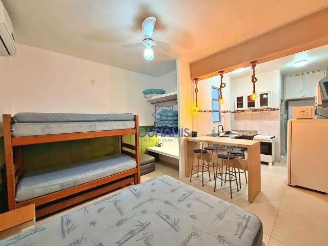 Apartamento para Venda em Guarujá/SP Pitangueiras 1 Quartos