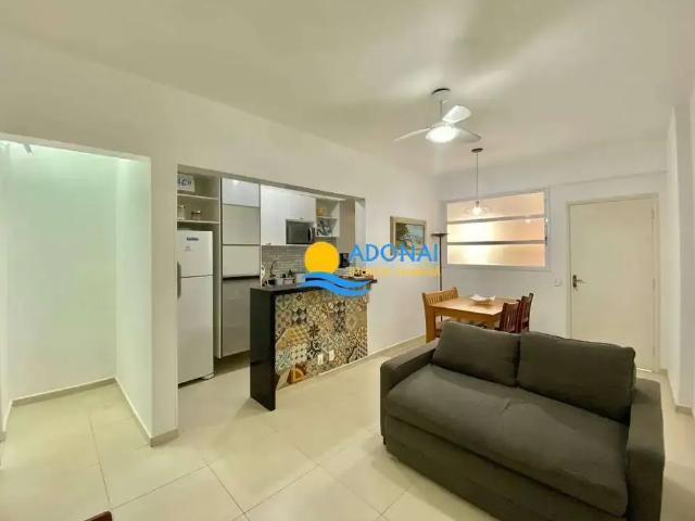 Apartamento para Venda em Guarujá/SP Pitangueiras 1 Quartos