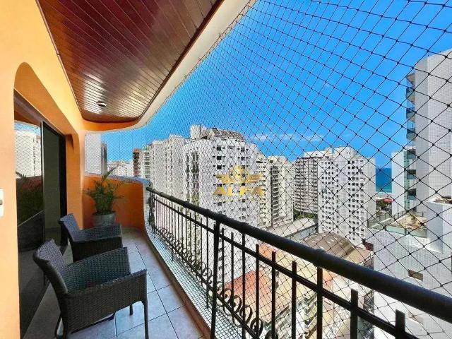 Apartamento para Venda em Guarujá/SP Pitangueiras 4 Quartos