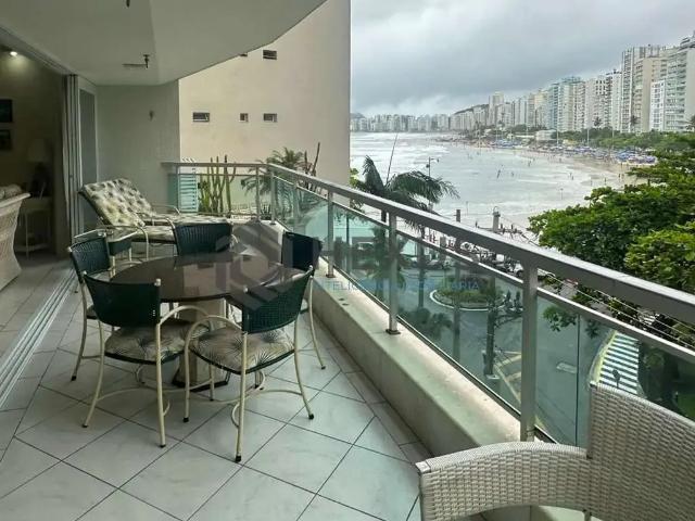 Apartamento para Venda em Guarujá/SP Pitangueiras 4 Quartos