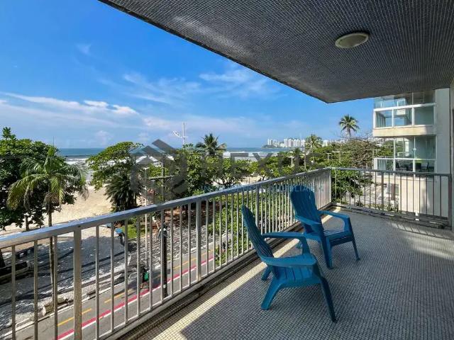 Apartamento para Venda em Guarujá/SP Pitangueiras 4 Quartos