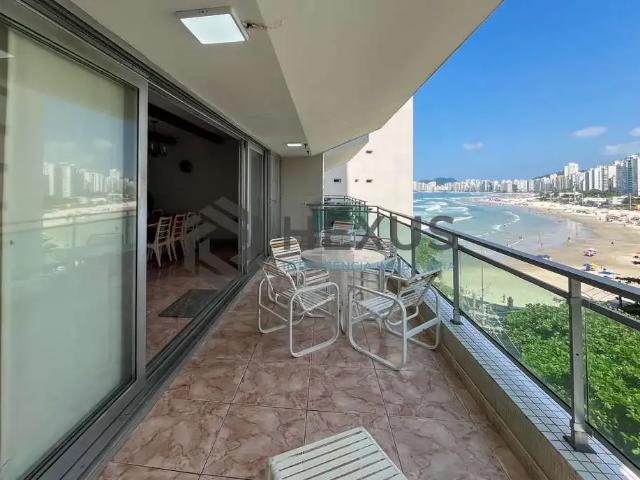 Apartamento para Venda em Guarujá/SP Pitangueiras 4 Quartos