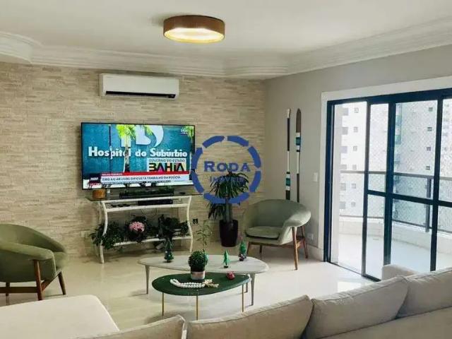 Apartamento para Venda em Guarujá/SP Pitangueiras 4 Quartos