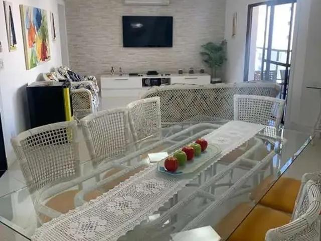 Apartamento para Venda em Guarujá/SP Pitangueiras 4 Quartos