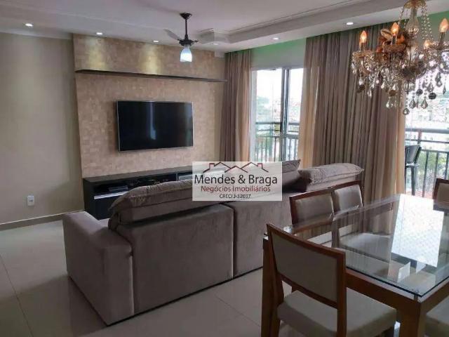 Apartamento para Venda em Guarulhos/SP Parque Renato Maia 3 Quartos