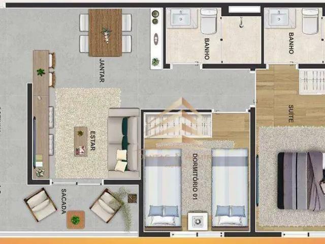 Apartamento para Venda em Guarulhos/SP Vila Augusta 2 Quartos