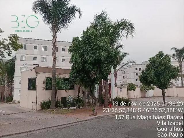 Apartamento para Venda em Guarulhos/SP Vila Izabel 2 Quartos