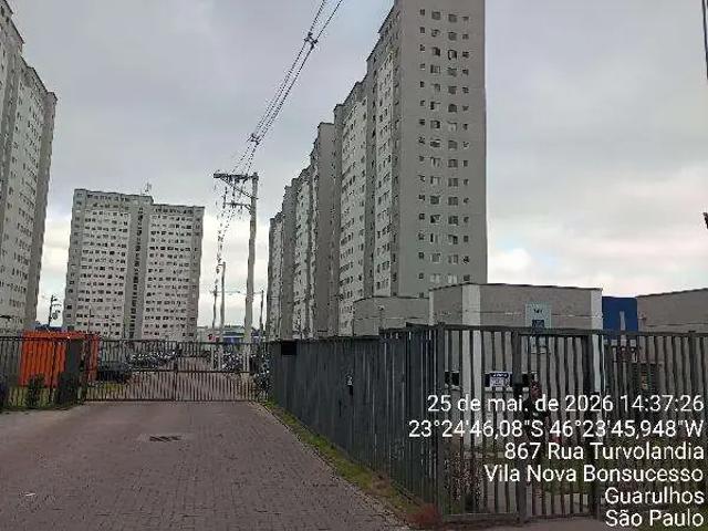 Apartamento para Venda em Guarulhos/SP Vila Nova Bonsucesso 2 Quartos
