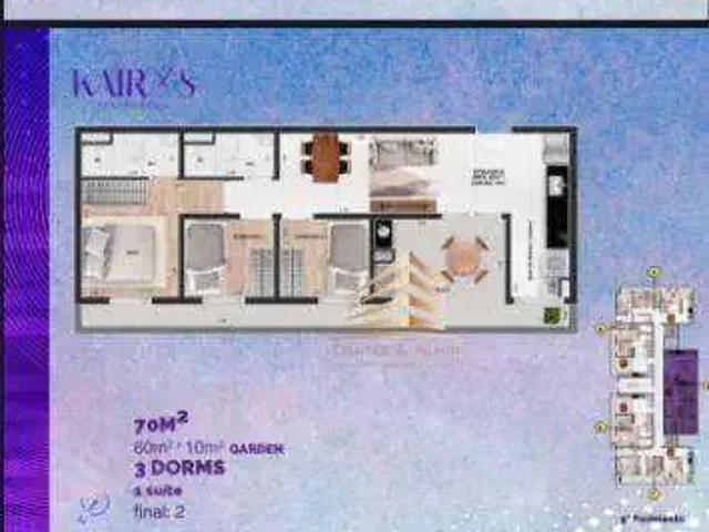 Apartamento para Venda em Guarulhos/SP Vila Rosália 2 Quartos