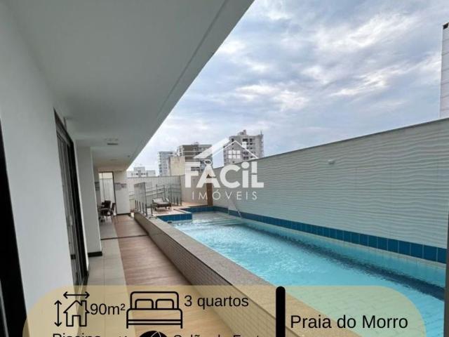 Apartamento para Venda em Guarapari/ES Praia do Morro 3 Quartos