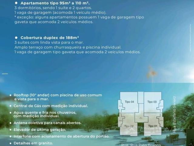 Apartamento para Venda em Guaratuba, Balneário Eliane, 3 dormitórios, 1 suíte, 1 banheiro, 1 vaga
