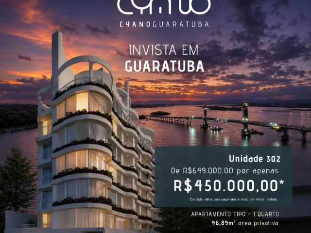 Apartamento para Venda em Guaratuba/PR Centro 1 Quartos